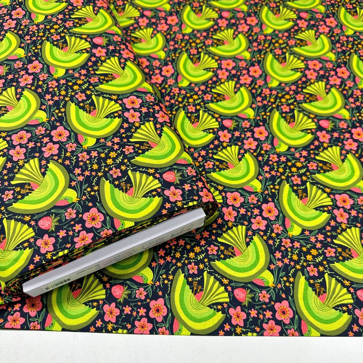 Summer Love Fly Birdie Fly in Navy Fabric by Cora Dantini, Free Spirit ...