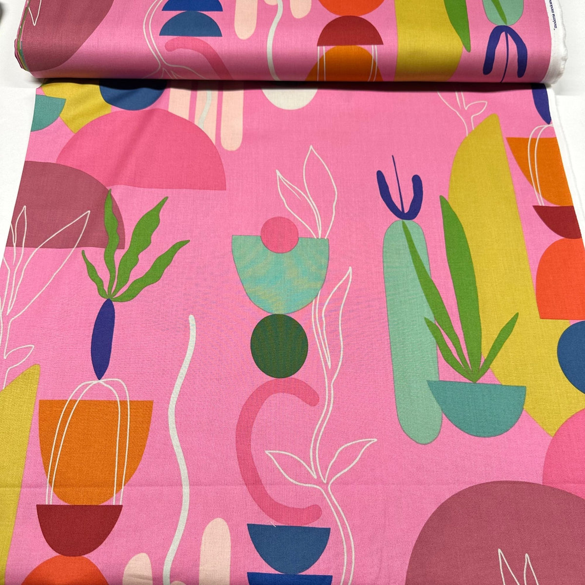 Alexander Henry Moderna Mexicana Tea/Pink Cotton Fabric – Fabric & Frolic
