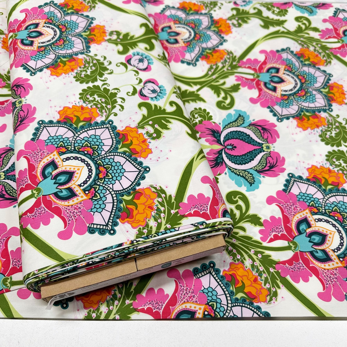 Fusion Rainforest Artisan Rainforest Cotton Fabric, AGF Studio For Art ...