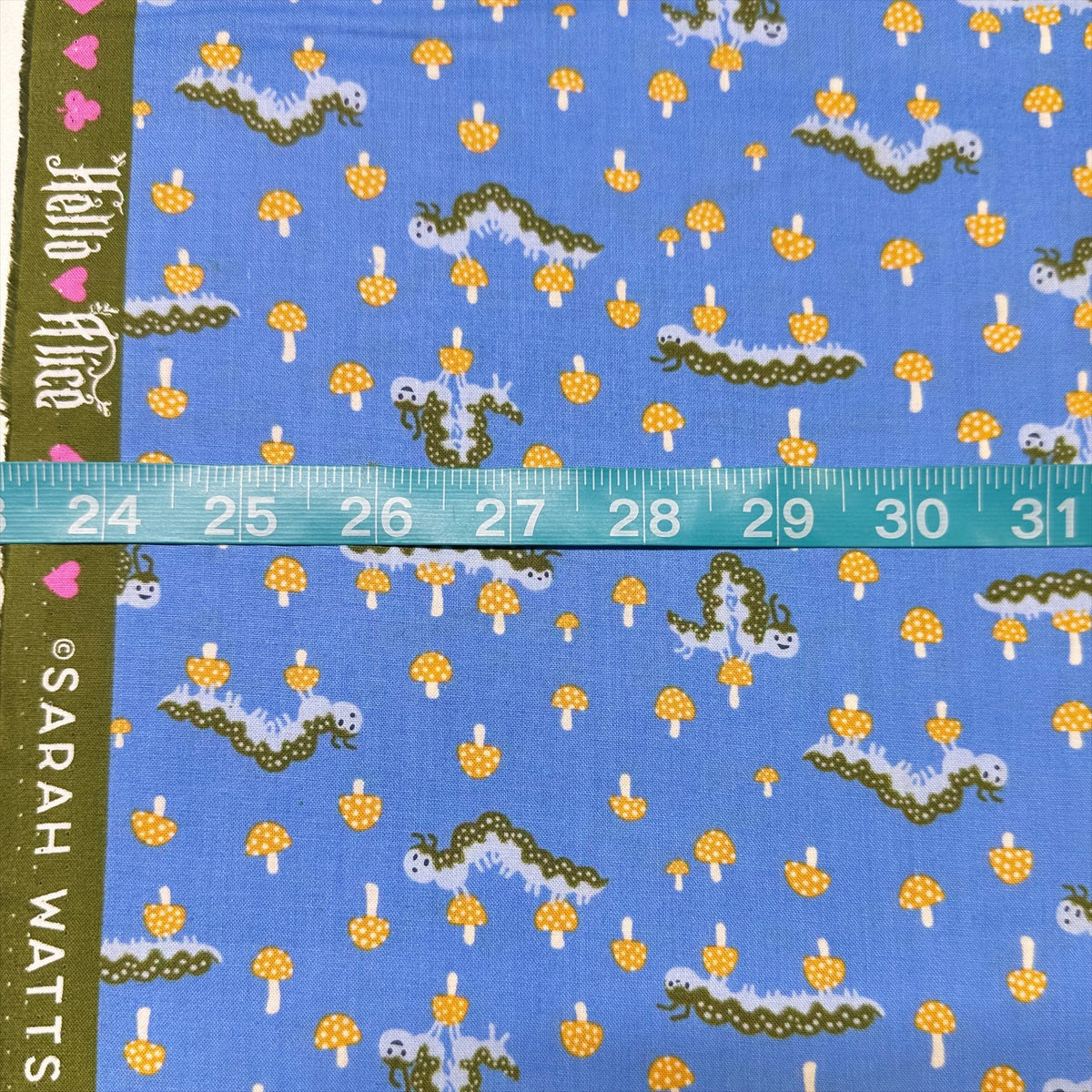 Hello Alice Caterpillar in Lindley Blue by Ruby Star Society, Alice In ...